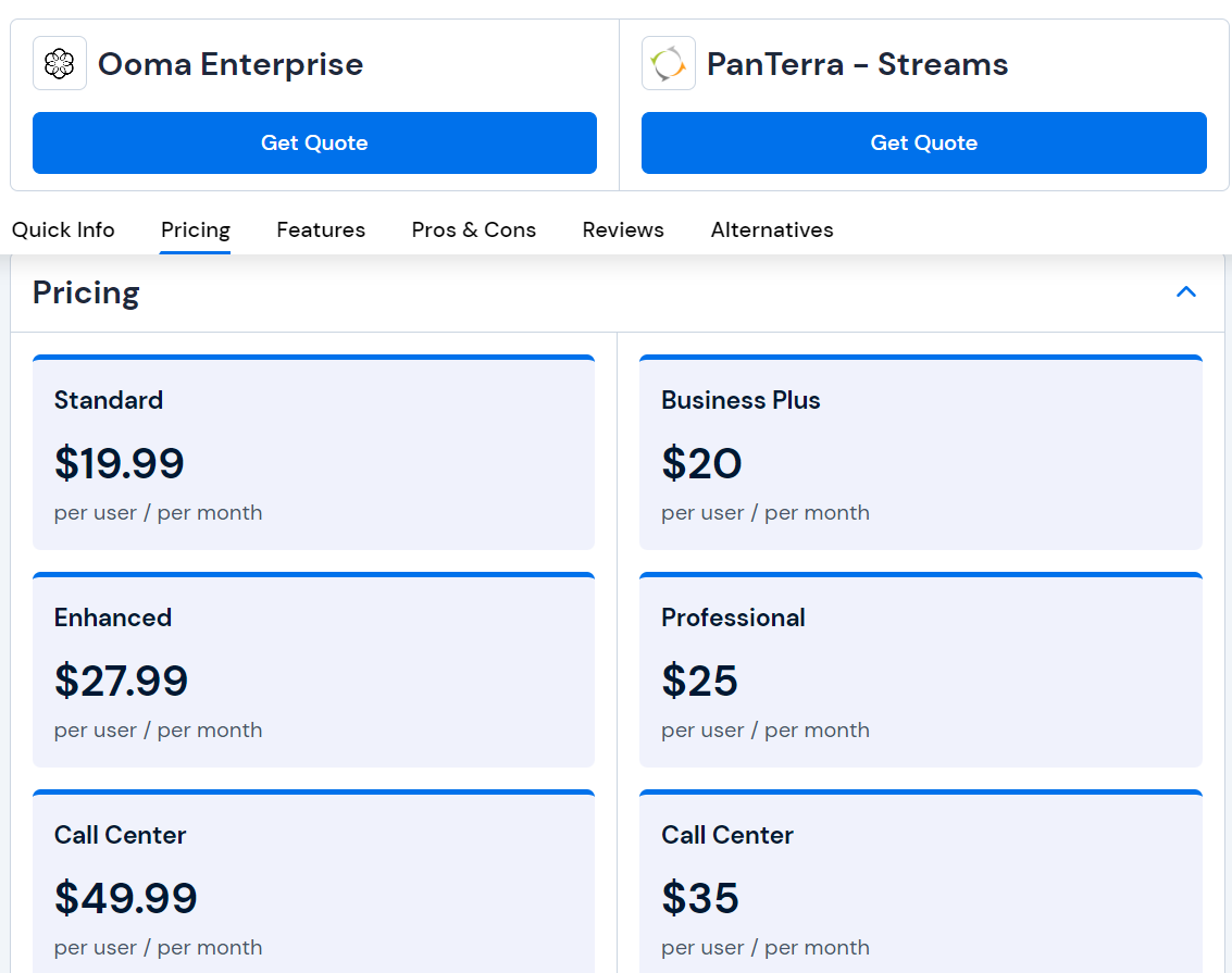 Ooma Office Review: A comparison between PanTerra Networks and Ooma ...